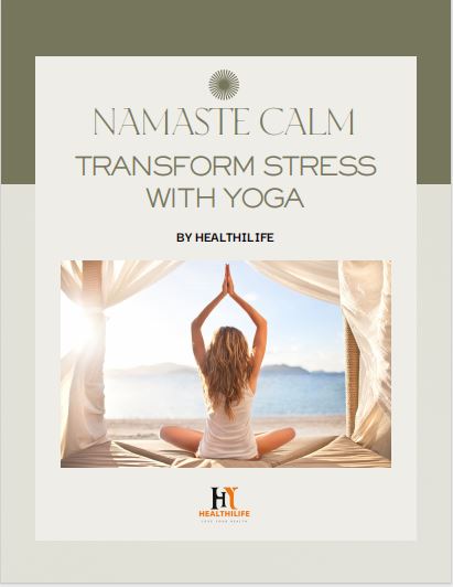 Buy Namaste Calm: Transform Stress With Yoga by HealthiLife on Selar