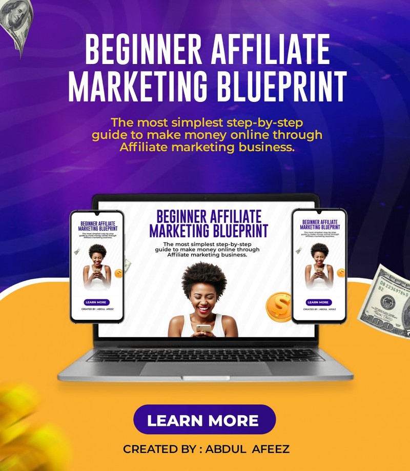 Buy BEGINNER AFFILIATE MARKETING BLUEPRINT by Lazeez Afeez Sunday on Selar