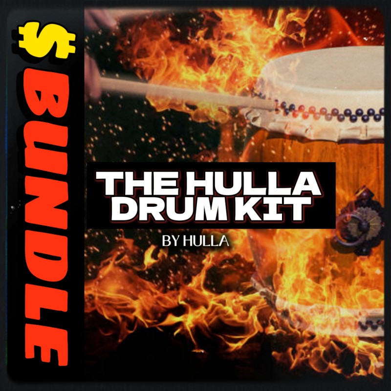 Buy THE HULLA DRUM KIT BUNDLE by Hulla (7 in 1) by Hullabaloo on Selar