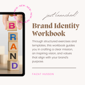 Buy Brand Identity Workbook by Faizat Hussein on Selar