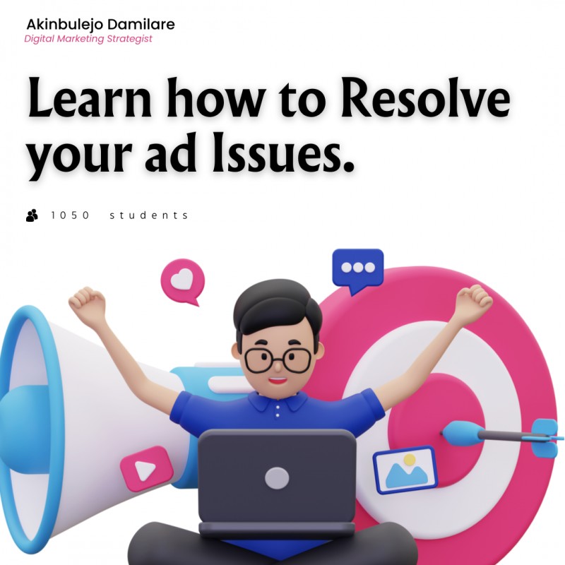 Buy Learn How To Resolve Your Facebook or Instagram Ad Issue Like A Pro by The Hustlerstrend ...