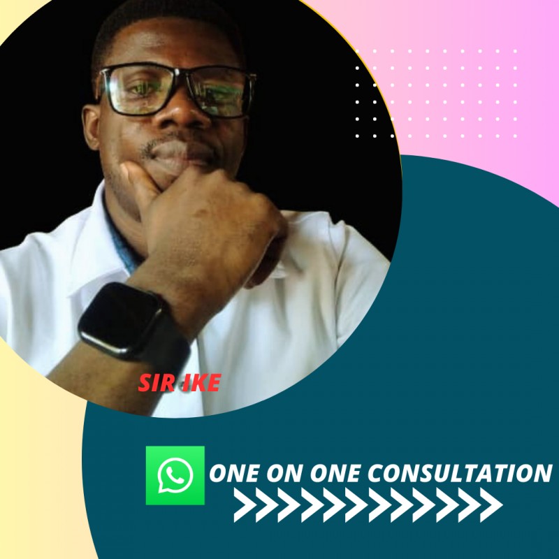 Buy ONE ON ONE ONLINE CONSULTATION (30MIN) by SIR IKE on Selar