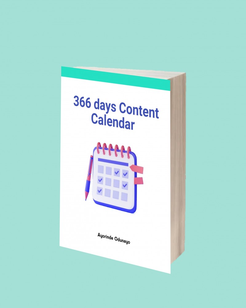 Buy 366 Days Content Calendar by Tsar Ishoon on Selar