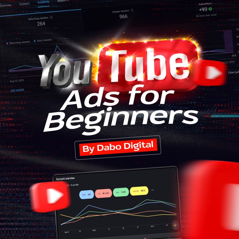 Buy YouTube Ads For Beginners by Ibidabo Jonah on Selar