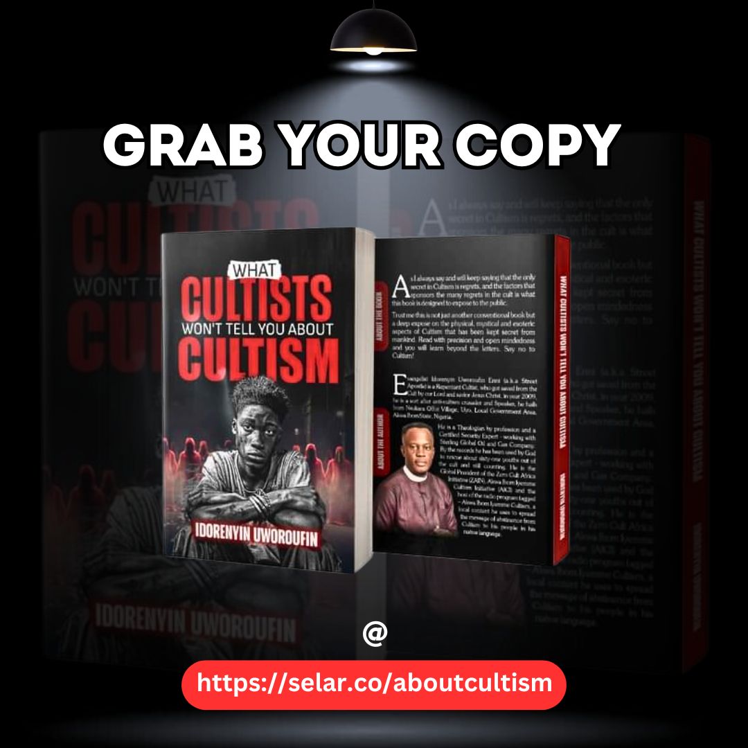 Buy What Cultist Won't Tell You About Cultism by Idorenyin Uworoufin on Selar