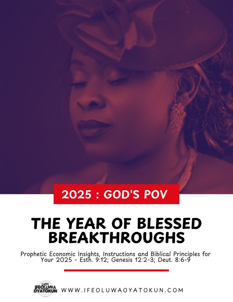 Get Your 2025 : God's POV by Ifeoluwa Oyatokun on Selar