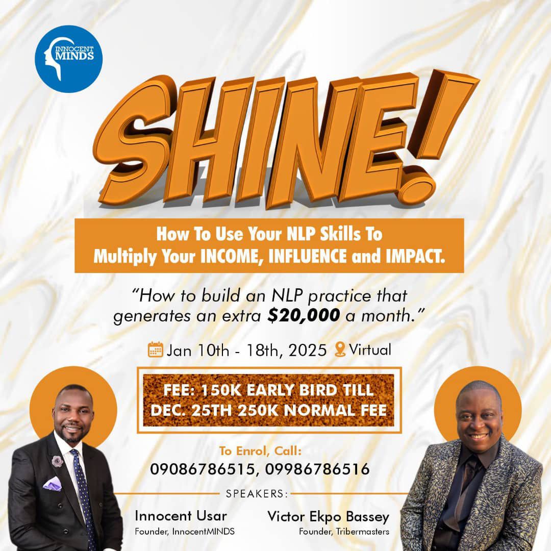 Buy SHINE: How To Use Your NLP Skills To Multiply Your Income, Impact, and Influence by ...