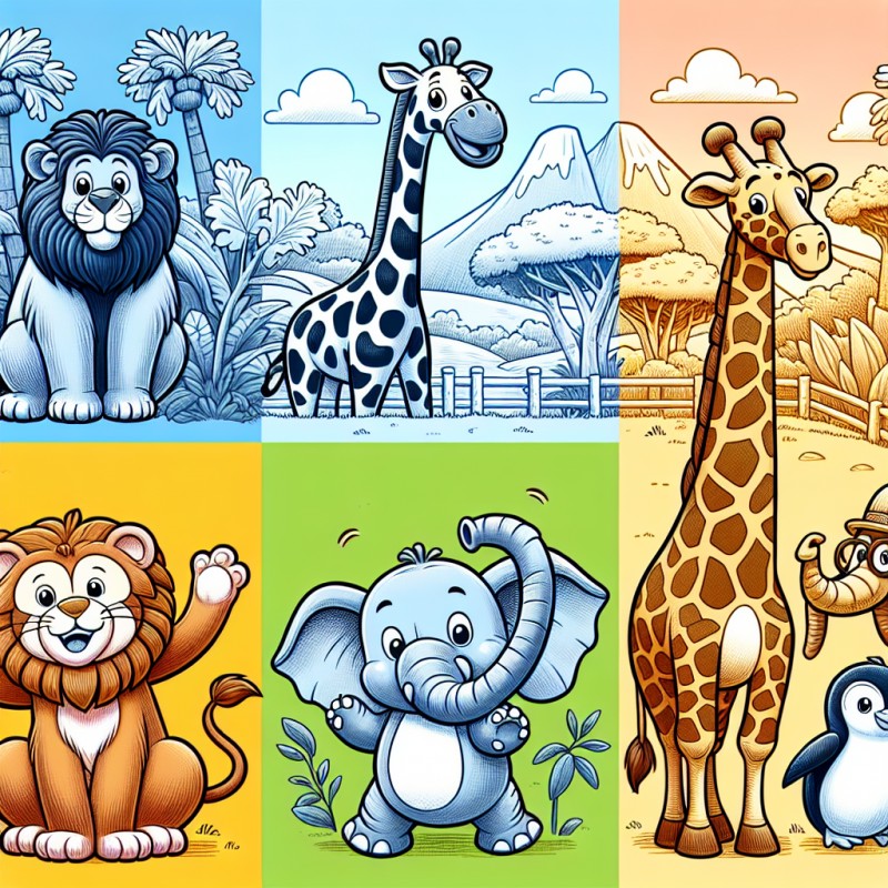 Buy Wildlife Wonders: Animal Kingdom Coloring eBook for Kids by ...