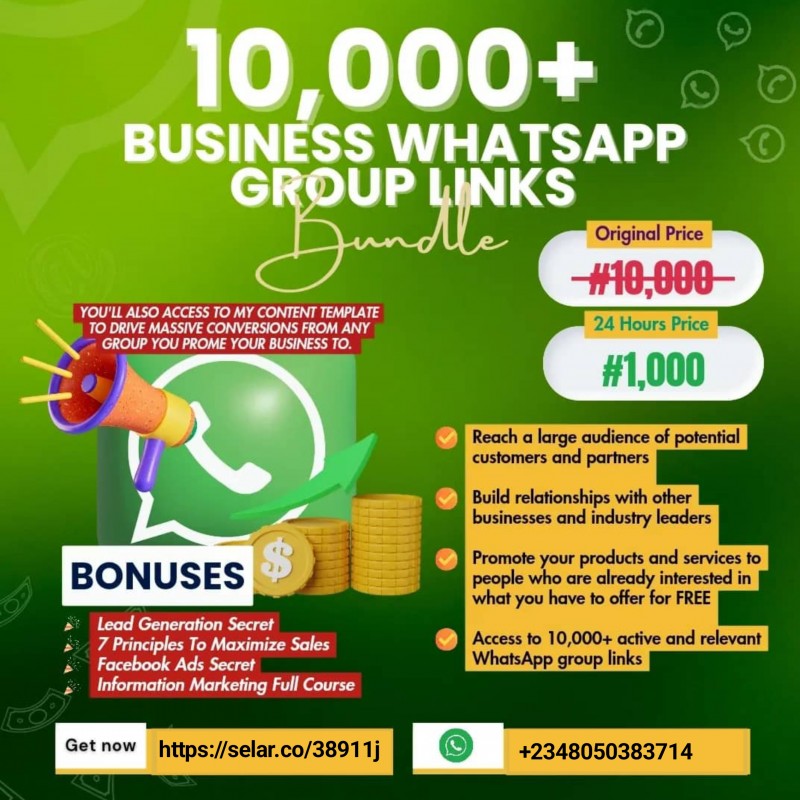 Buy QUALITY CONTACT BUNDLE by ISRAEL CHIEMEKA on Selar