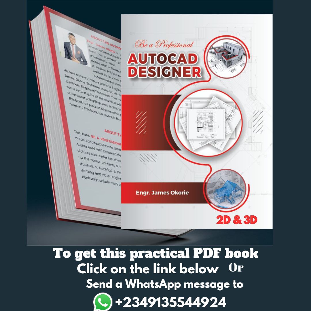 Buy AUTOCAD DESIGN TEXTBOOK ( 2D & 3D ) PDF by JAMES OKORIE TECHNICAL ...