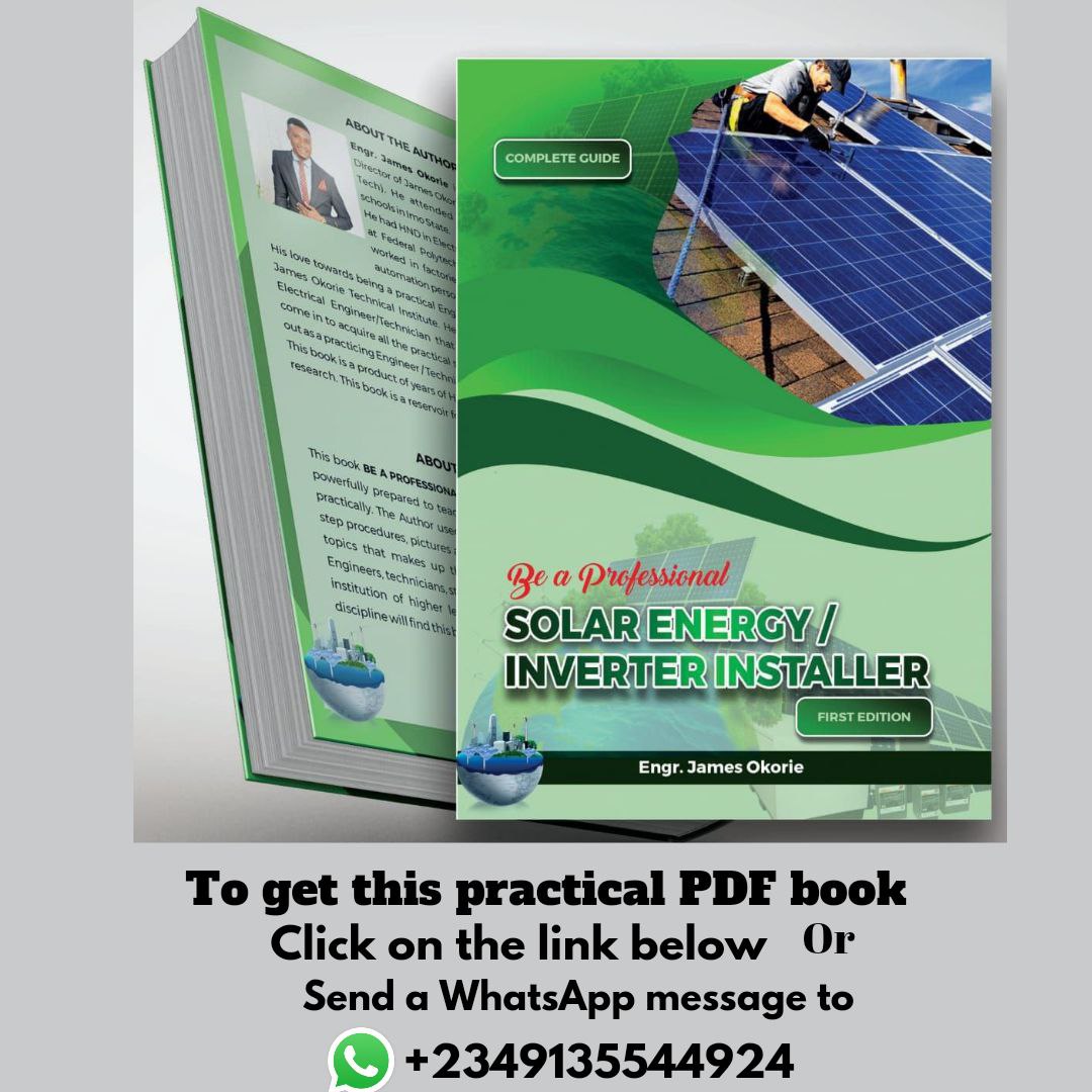 Buy SOLAR ENERGY & INVERTER INSTALLATION TEXTBOOK ( PDF ) by JAMES ...