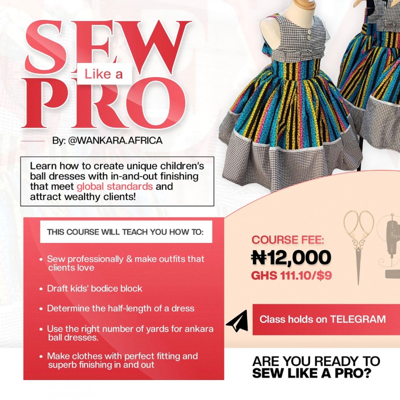 Buy Sew Like A Pro by Ebere Jane on Selar