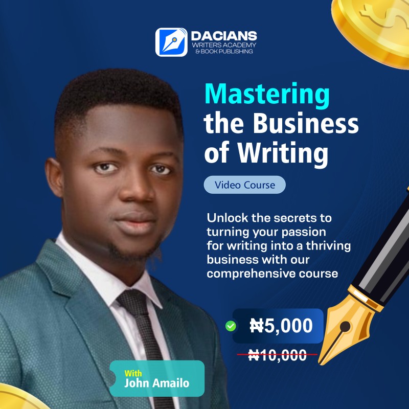 Buy Mastering the Business of Writing by Amailo John on Selar