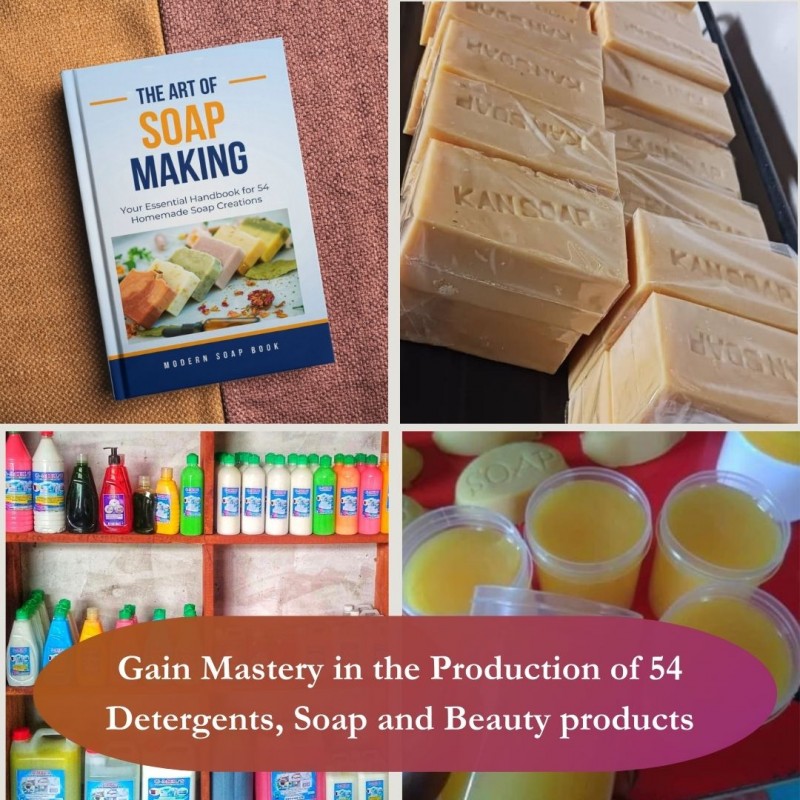 Buy (FULL VERSION) A Comprehensive Guide to Learn 54 Homemade Soap ...