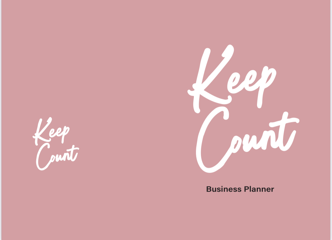 Buy Keep Count Business Planner by Ms blessing on Selar