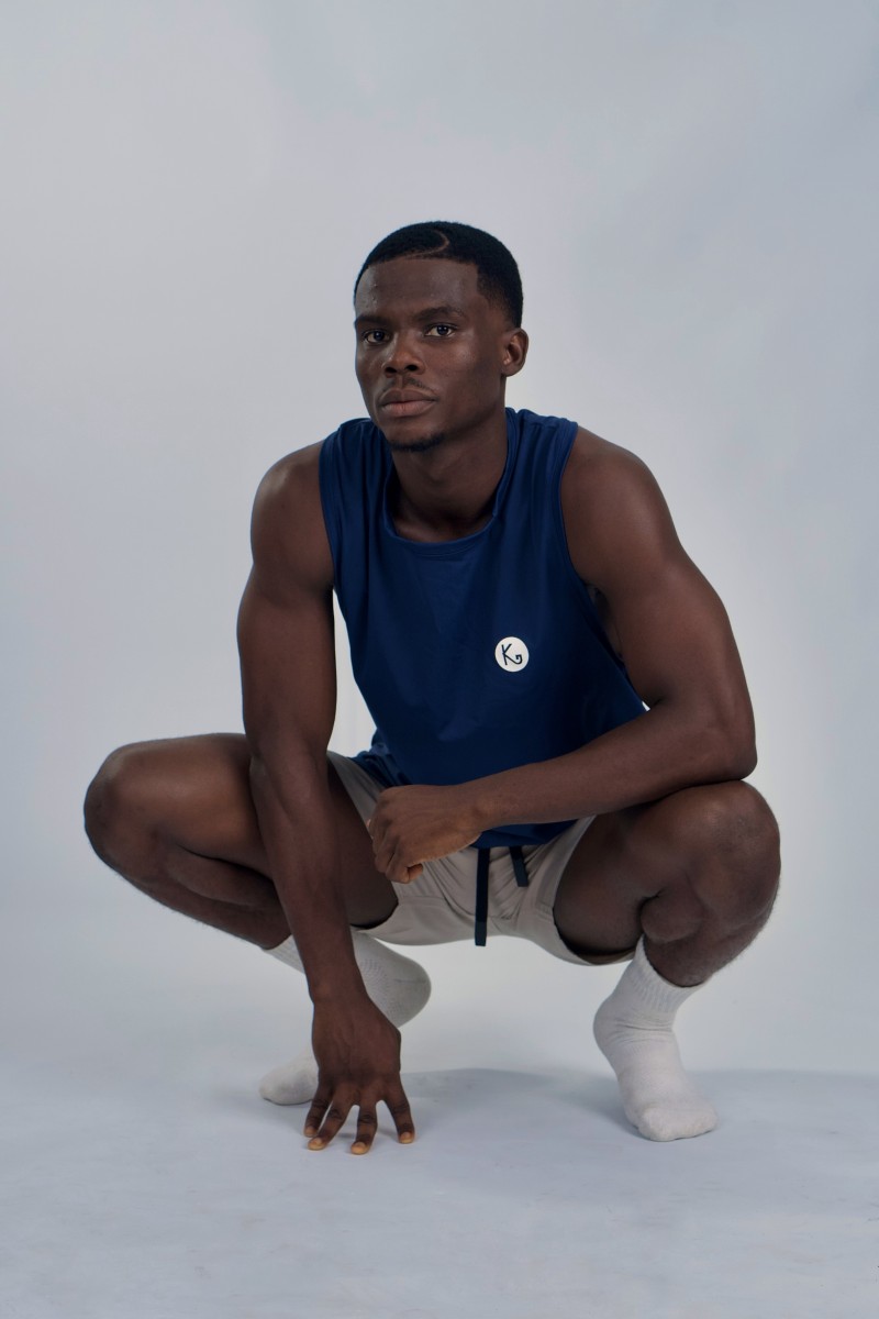 Buy KG WAVY TANK & SHORT. by KG.FIT on Selar