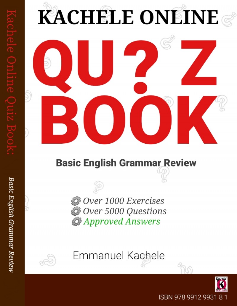 Buy Quiz Book: Basic English Grammar Review by Emmanuel Alkado Kachele ...