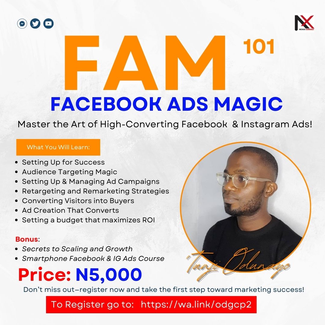 Buy FAM: Facebook Ads Magic by KarisMart on Selar