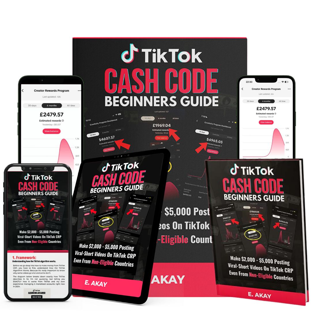 Buy TikTok Viral Cash Code for Beginners Guide by Druven To Success on ...