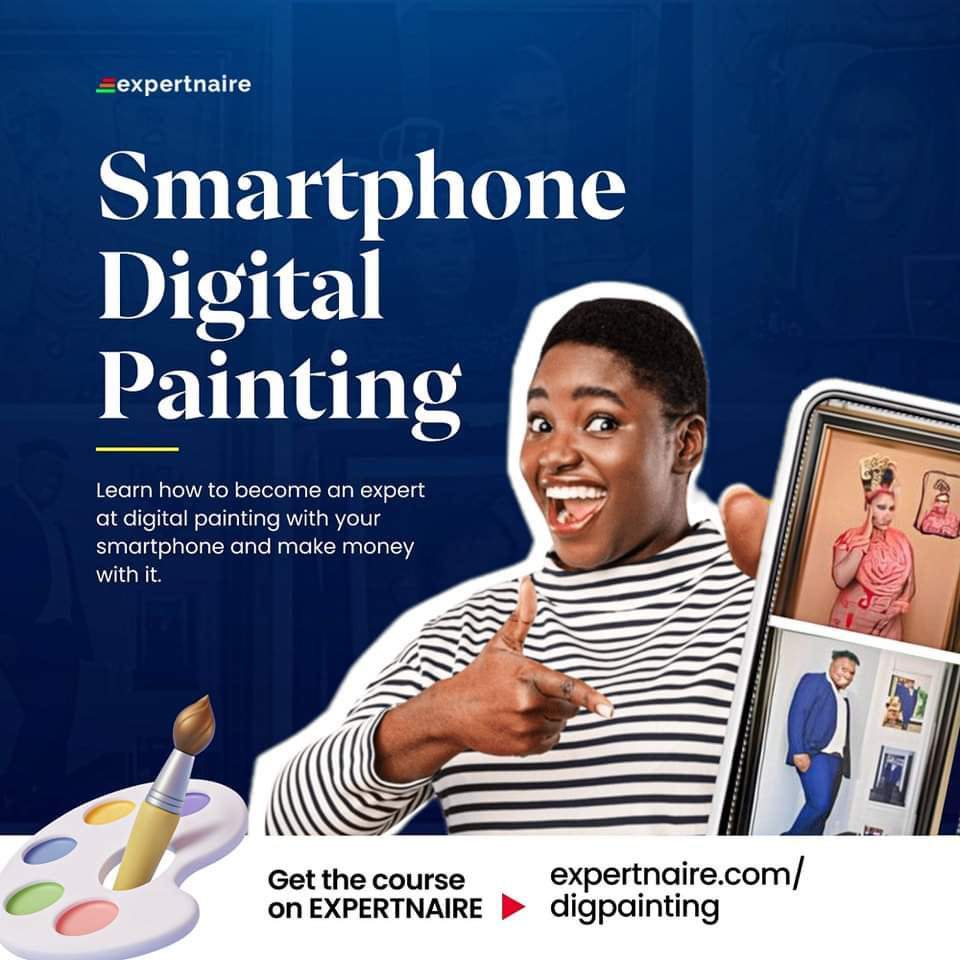 Buy Smartphone Digital Painting by Unique Kendrick on Selar