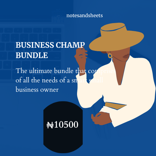 Buy The business champ bundle by Akinola kafayat on Selar