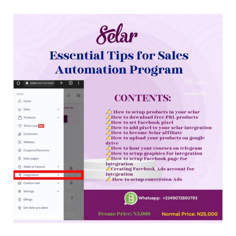 Buy ESSENTIAL TIPS for SALES AUTOMATION PROGRAM by Agida Emmanuel Elube ...