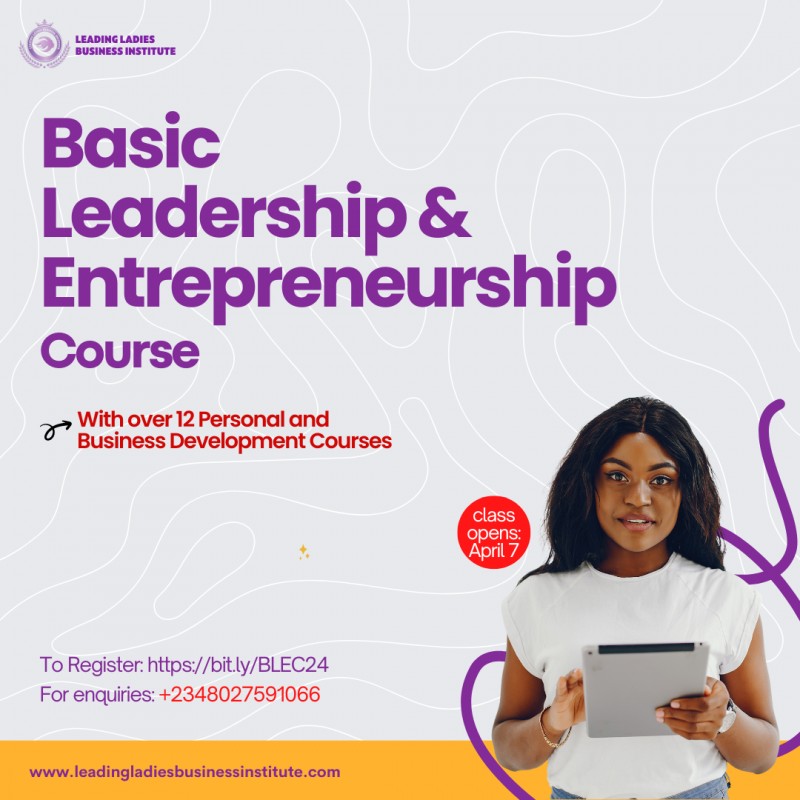 Buy Basic Leadership & Entrepreneurship Course (B.L.E.C) by Leading ...