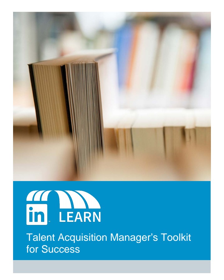 Buy Talent Acquisition Manager's Toolkit for Success on LinkedIn by The ...