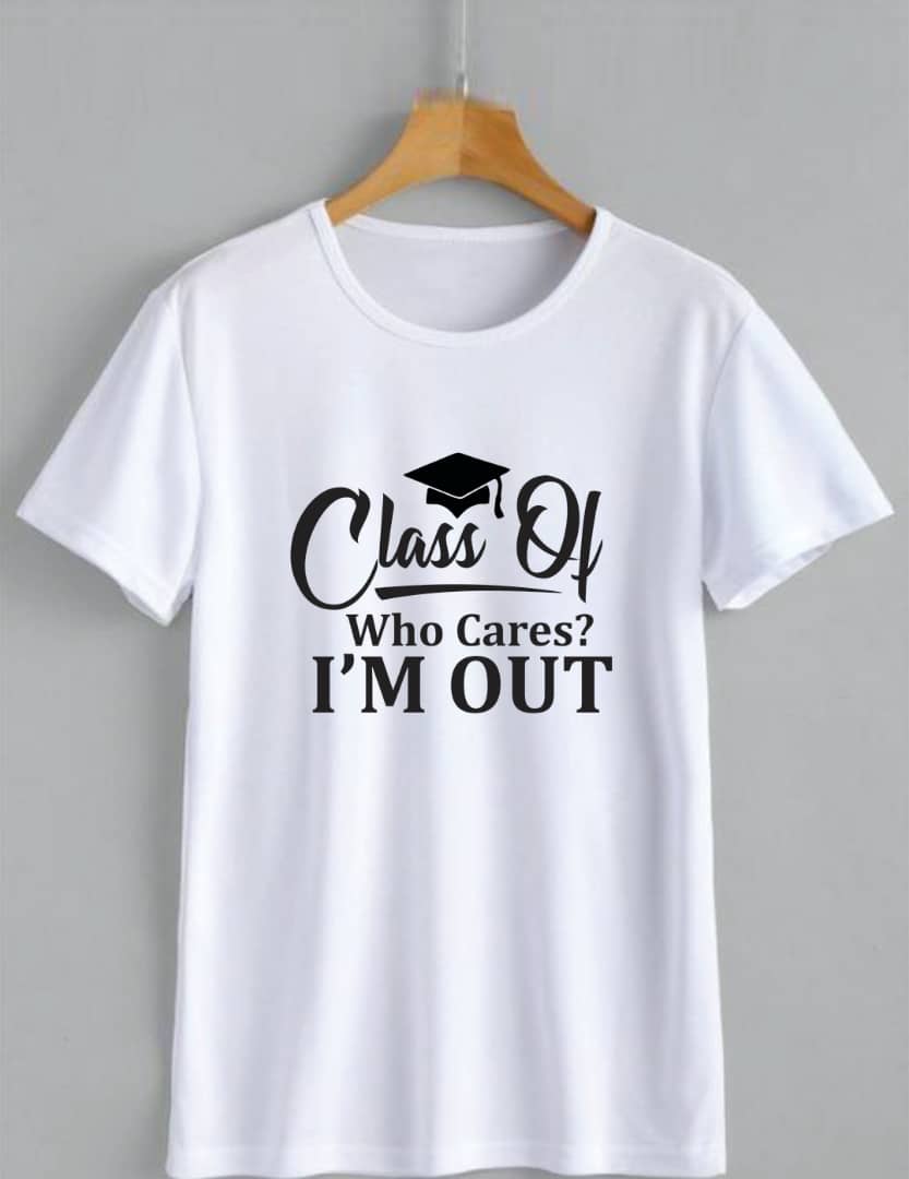 Buy (Sign Out Polo) CLASS OF "who Cares" - I'm A Graduate by LIVUN ...