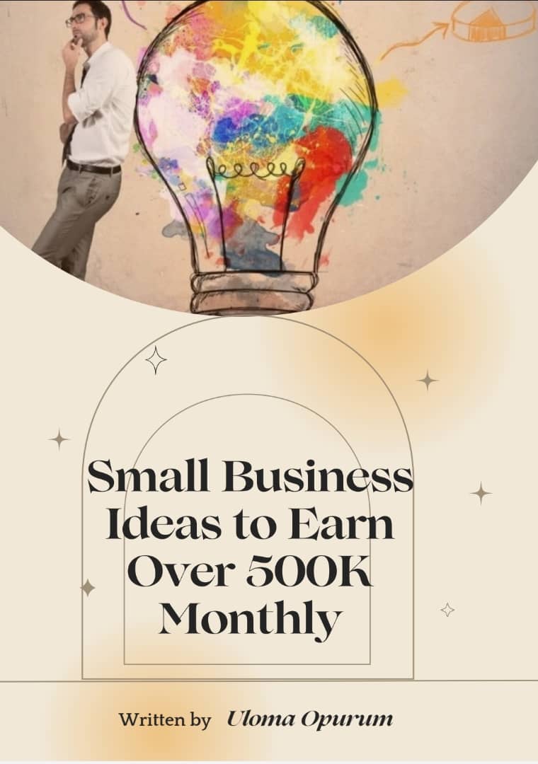 Buy Small Business Ideas to Earn over 500k Monthly by Edlom Consulting ...