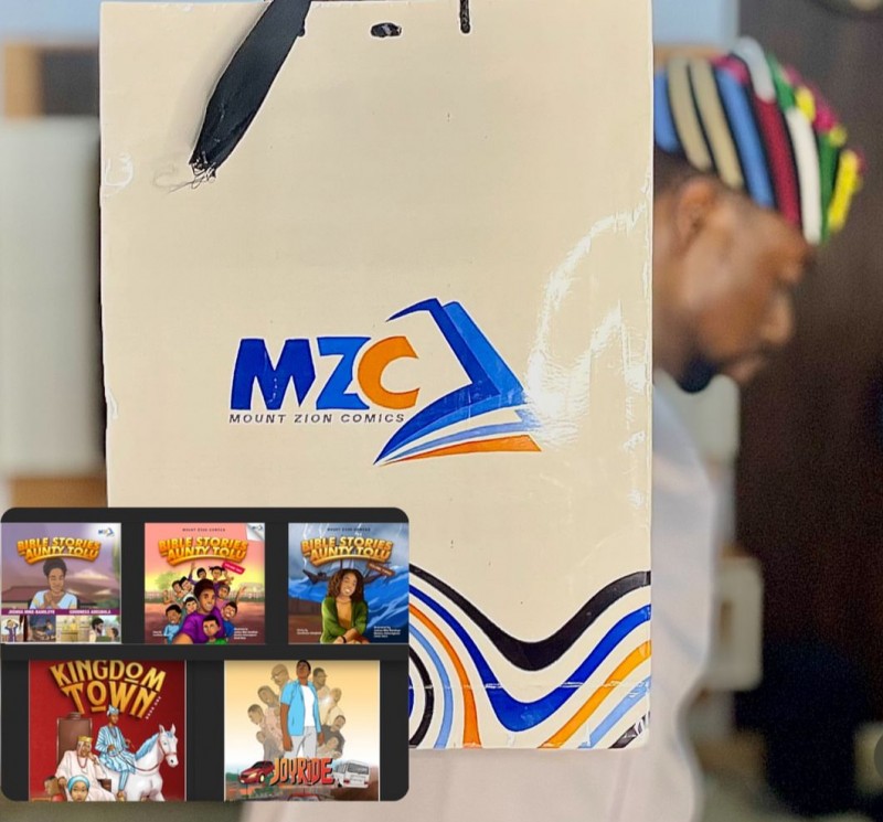 Buy MOUNT ZION COMICS BOOKS copy by MOUNT ZION FILM ACADEMY on Selar