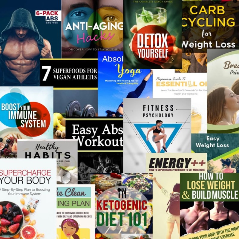 Buy Health and Fitness Bundle | Natural Remedies | Workout/Food Plans ...