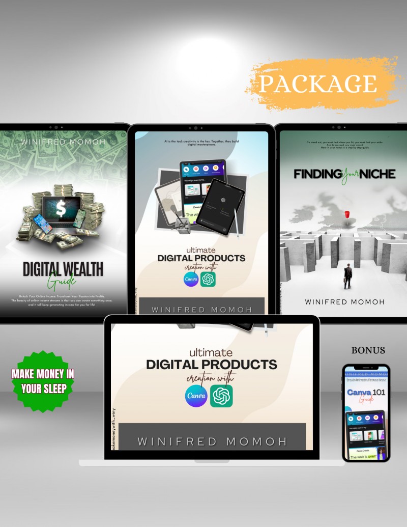 Buy The Ultimate Digital Product Creation with Canva and Chatgpt Blueprint by Digital Wealth ...