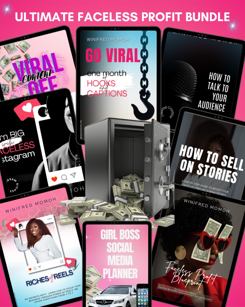 Buy Ultimate Faceless Profit Bundle aka The Faceless Wifi Money Bundle by Digital Wealth With ...