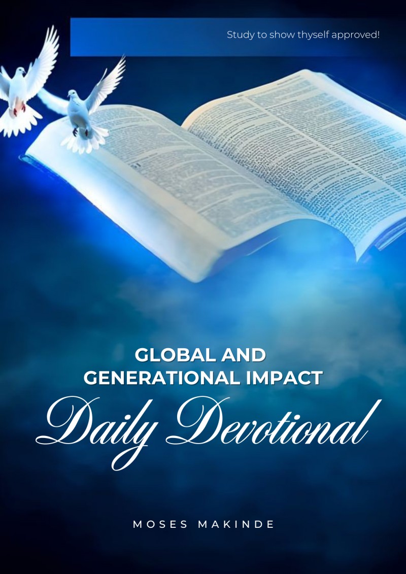 Get OCTOBER GLOBAL AND GENERATIONAL IMPACT DEVOTIONAL by Makinde Moses ...