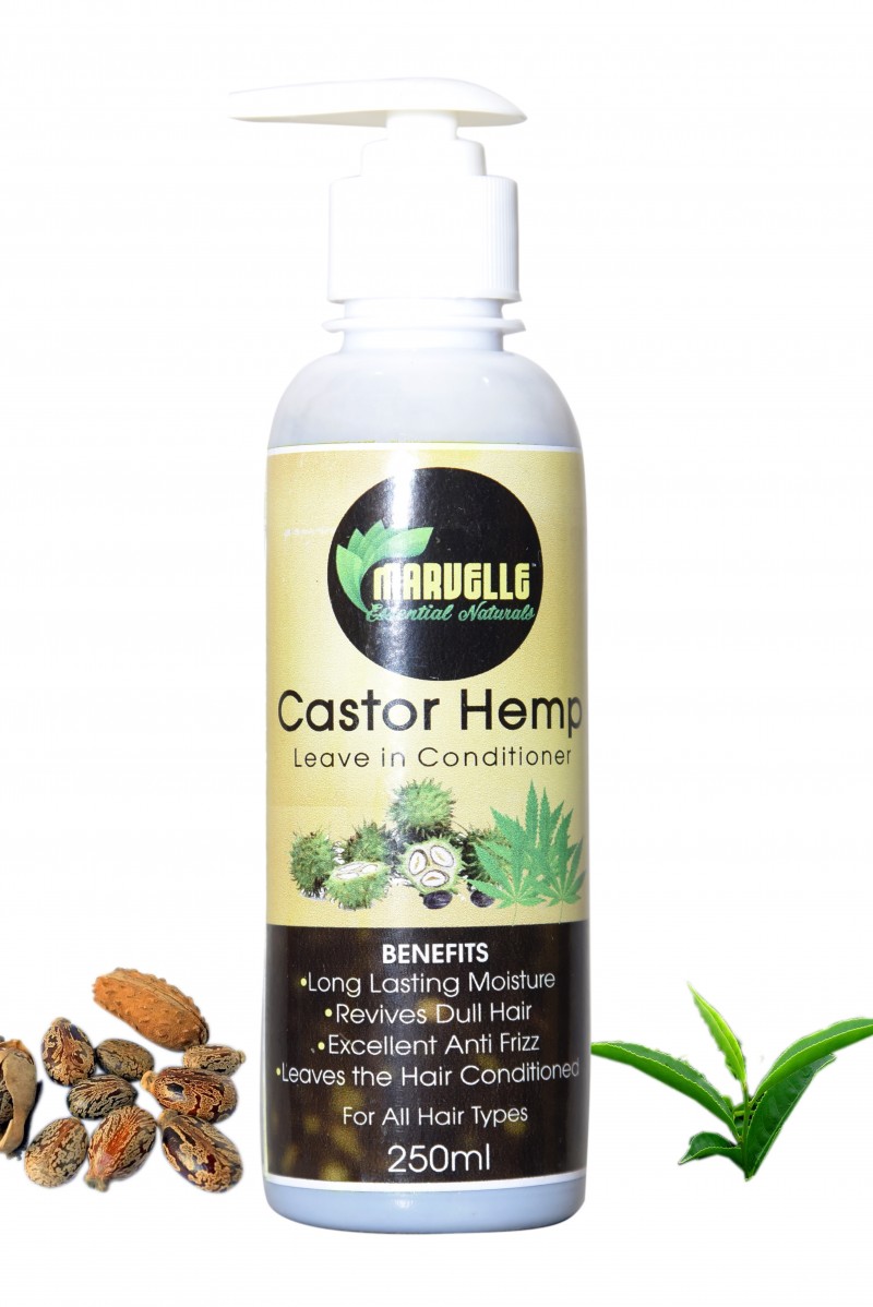 Buy Castor Hemp Leave-in Coditioner - 100mls by Marvelle Essential ...