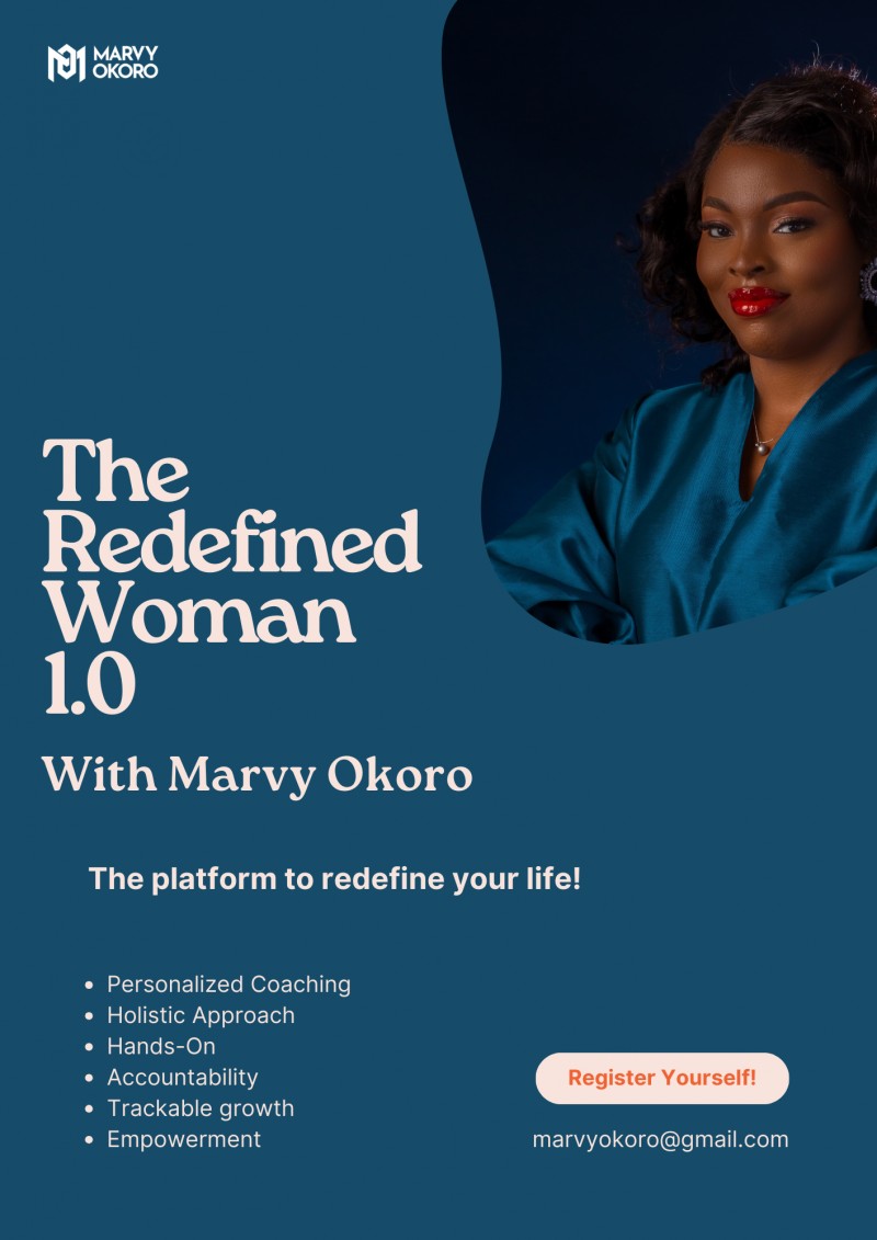 Subscribe The Redefined Woman Intensive Coaching Program by Marvy Okoro ...
