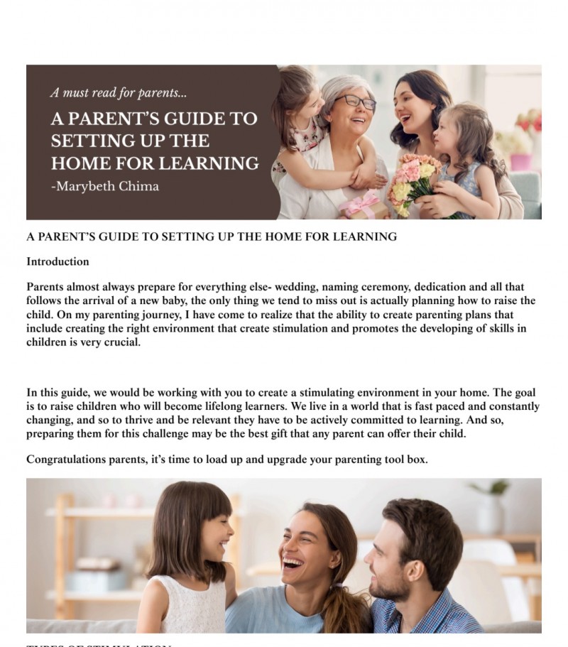 Buy A Parents Guide to Setting Up the Home for Learning . by Marybeth ...