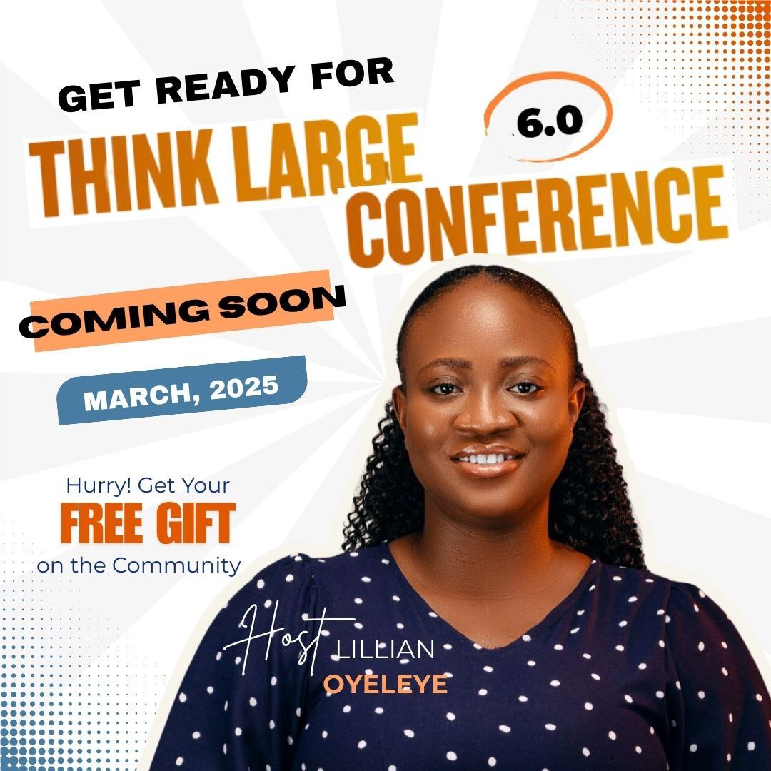 Get The 3 Think Large Conference Gifts by Medlicos on Selar