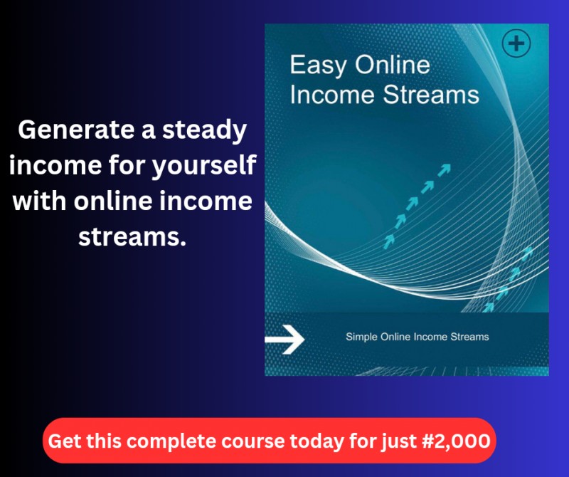 Buy Easy Online Income Streams by Sunshine Digitalz on Selar