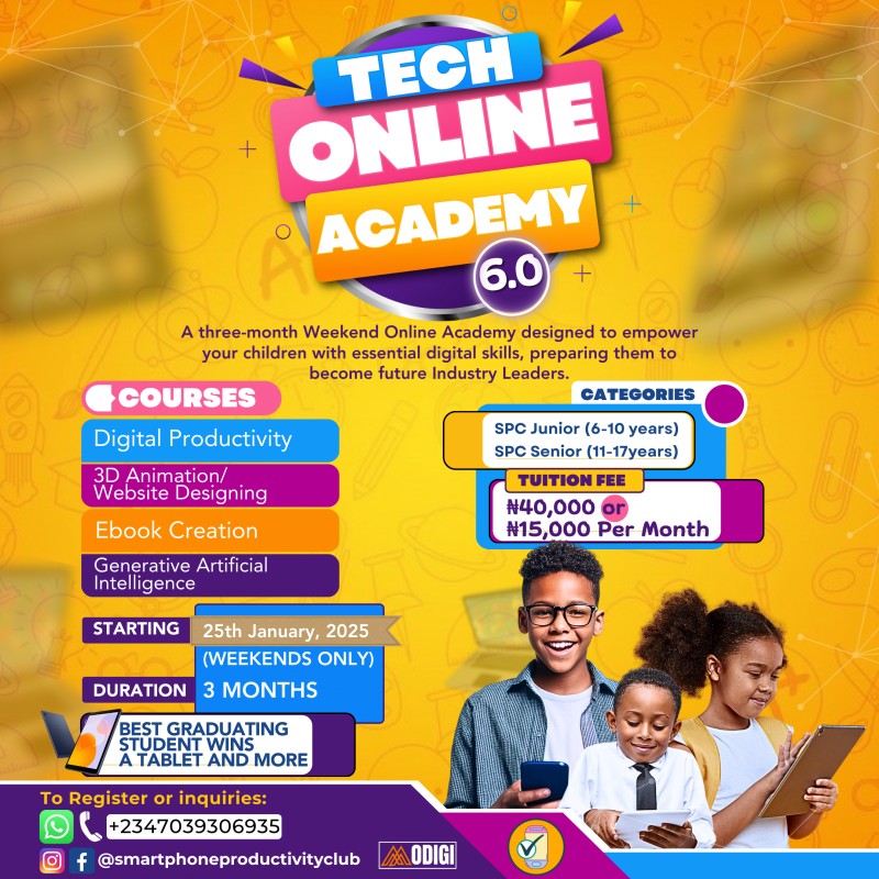 Buy SPC Tech Online Academy 6.0 by Movil Digital Services on Selar