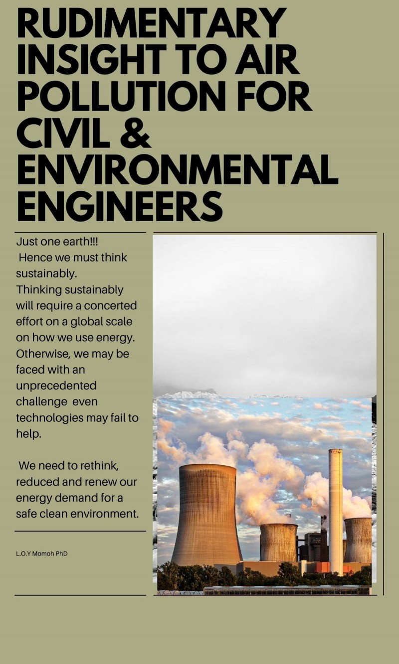 Buy RUDIMENTARY INSIGHT TO AIR POLLUTION FOR CIVIL & ENVIRONMETAL ...