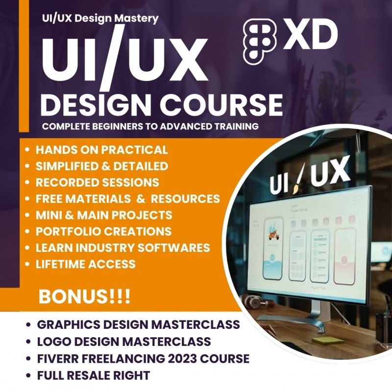 Buy COMPLETE UI/UX MASTERCLASS by NI Media on Selar