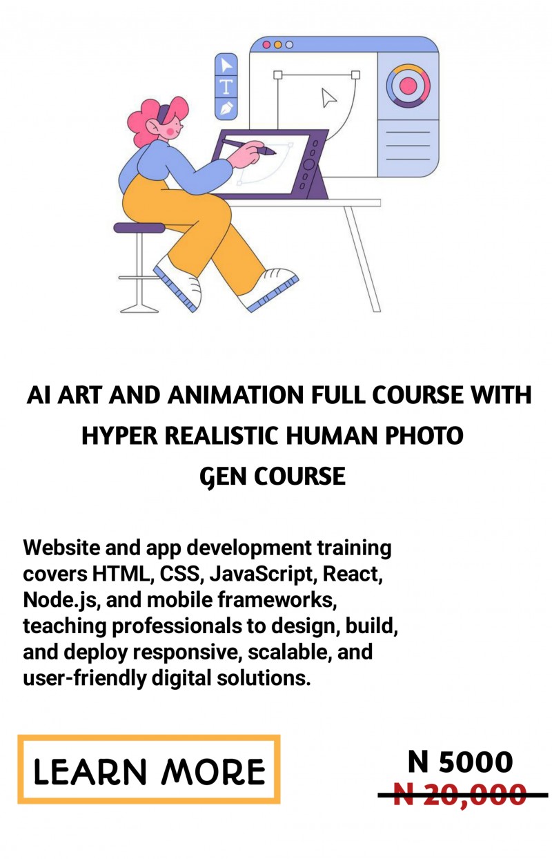 Buy Master AI and Animation: Bring Your Ideas to Life by NANO TECH ACADEMY on Selar
