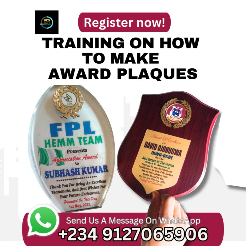 Buy THE AWARD PLAQUE MASTERCLASS (A Practical Step-by-step Video ...