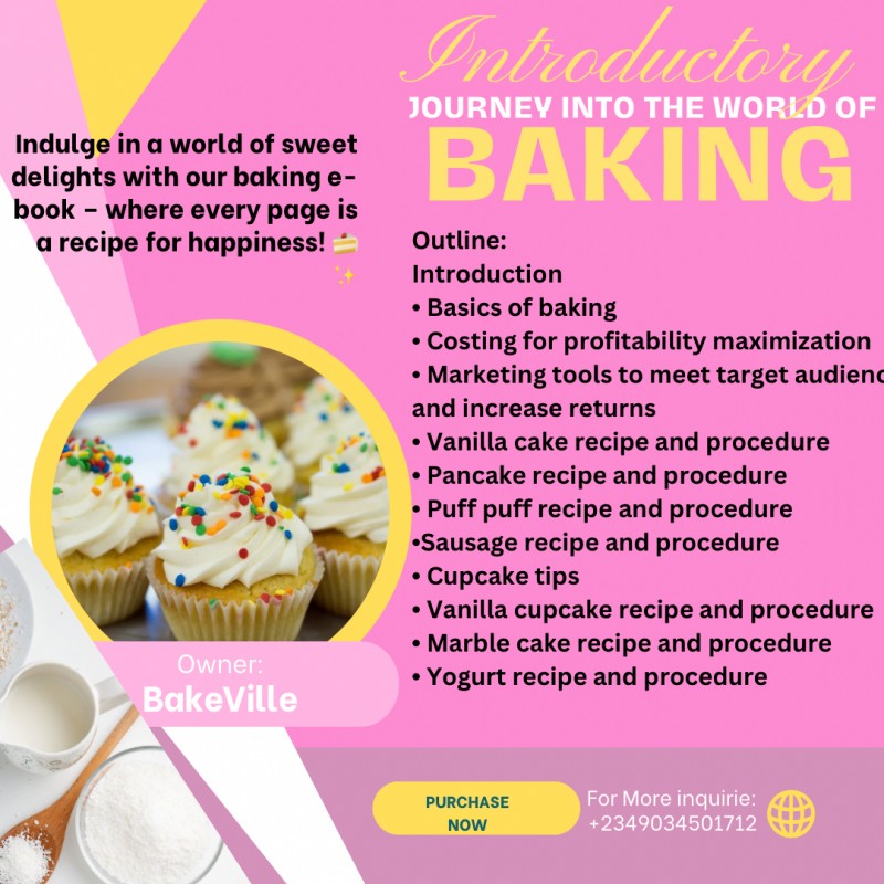 Buy Introduction to the world of baking by Sharon Jasper on Selar