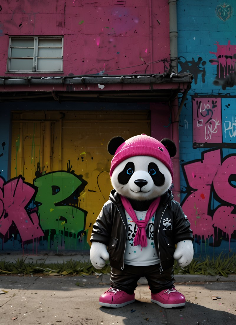 Buy Urban Panda by Obkartistry on Selar