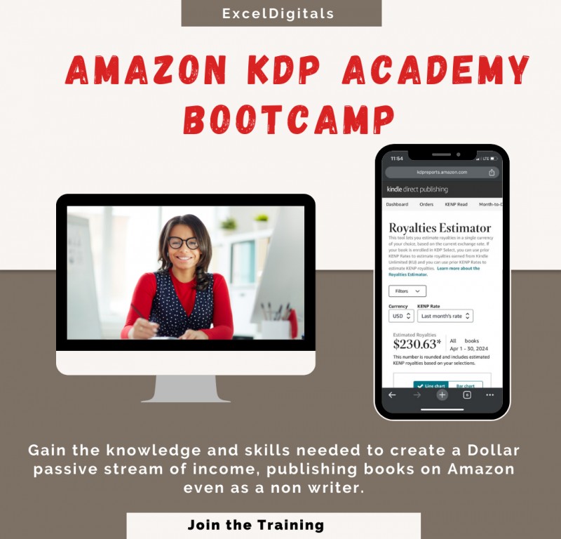 Buy |Amazon KDP Training Academy 💵 by Ogbe John on Selar