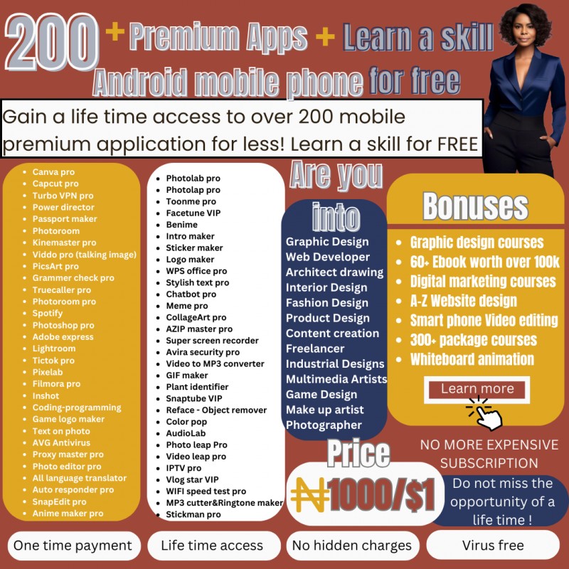 Buy Premium Apps by Oke Tech Studios on Selar