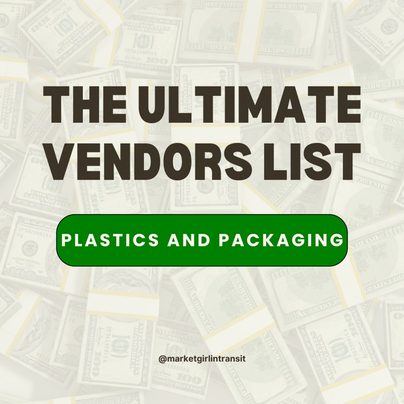 Buy Plastics and Packaging Vendors List by Wura Aina on Selar.co